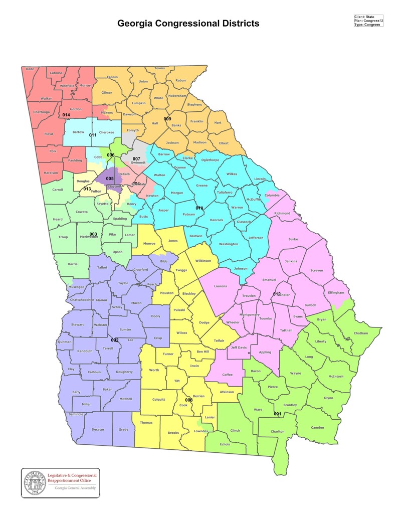 Georgia-Congressional-District-Map-state-georgia – Tolley's Topics