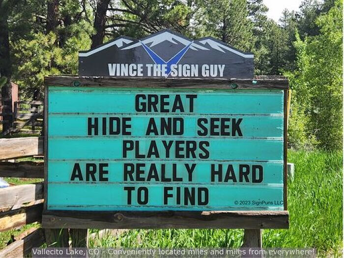 From: VINCE THE SIGN GUY – Tolley's Topics