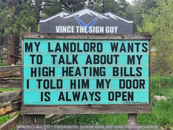 From: VINCE THE SIGN GUY – Tolley's Topics